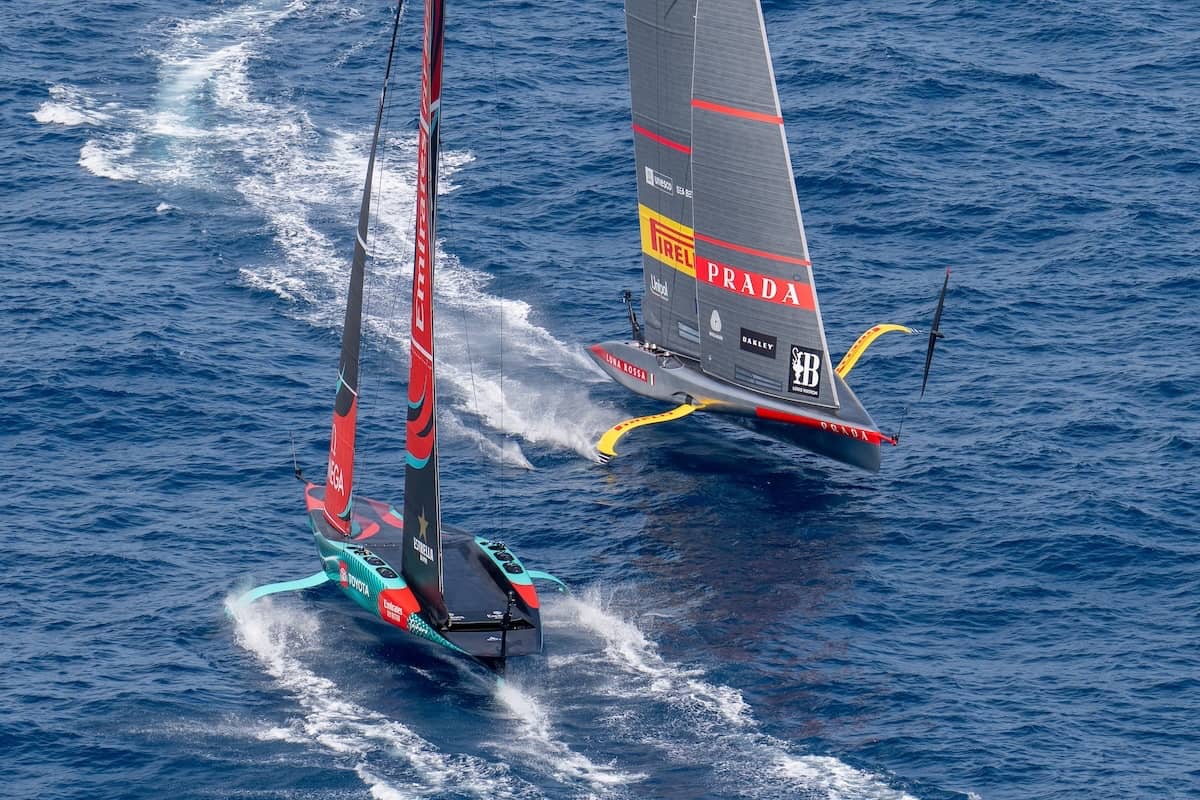 America's Cup 2024. Luna Rossa seconda nelle Final Preliminary. Vince ...